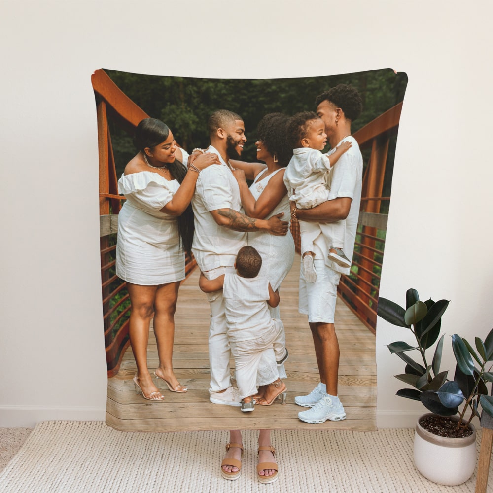 Custom Photo Blankets Photo Prints Plus Home Delivery